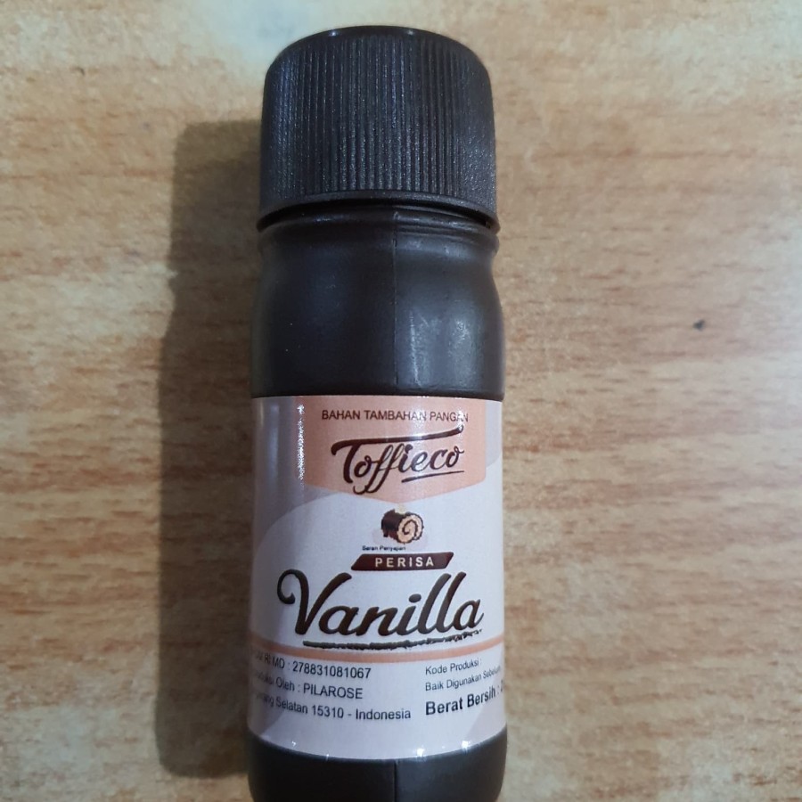 Jual Toffieco essence vanilla 25gr / perisa cair vanila vanilla vanili ...