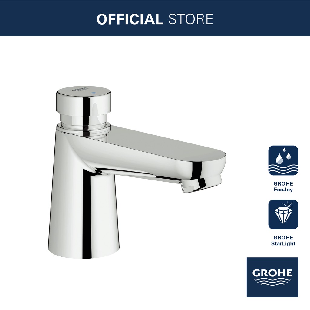 Jual GROHE Euroeco Self-Closing Pillar Tap (36265000) | Shopee Indonesia