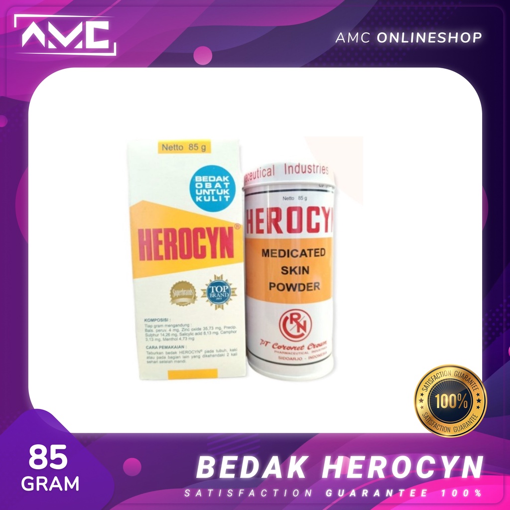 Jual 85G bedak herocyn / herocin tabur bedak gatal-gatal biang keringat ...