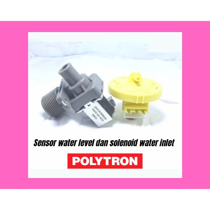 Jual Sensor water level dan solenoid mesin cuci Polytron top loading ...