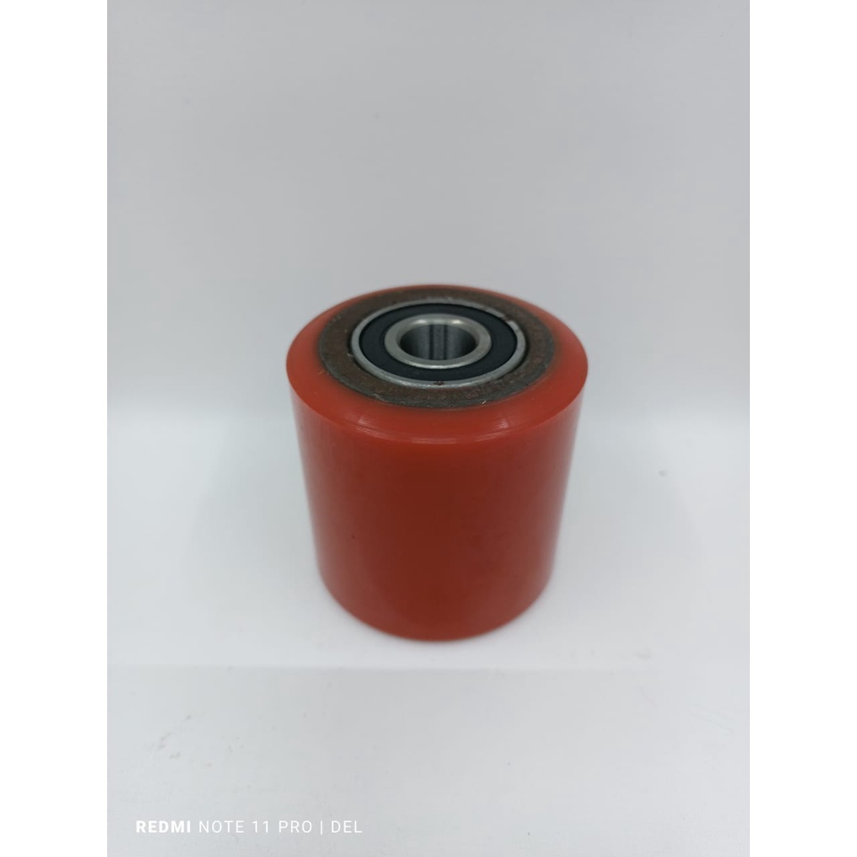 Jual Roda Hand Pallet Lift PU 80 x 60 70 80 90 100mm Double Bearing ...