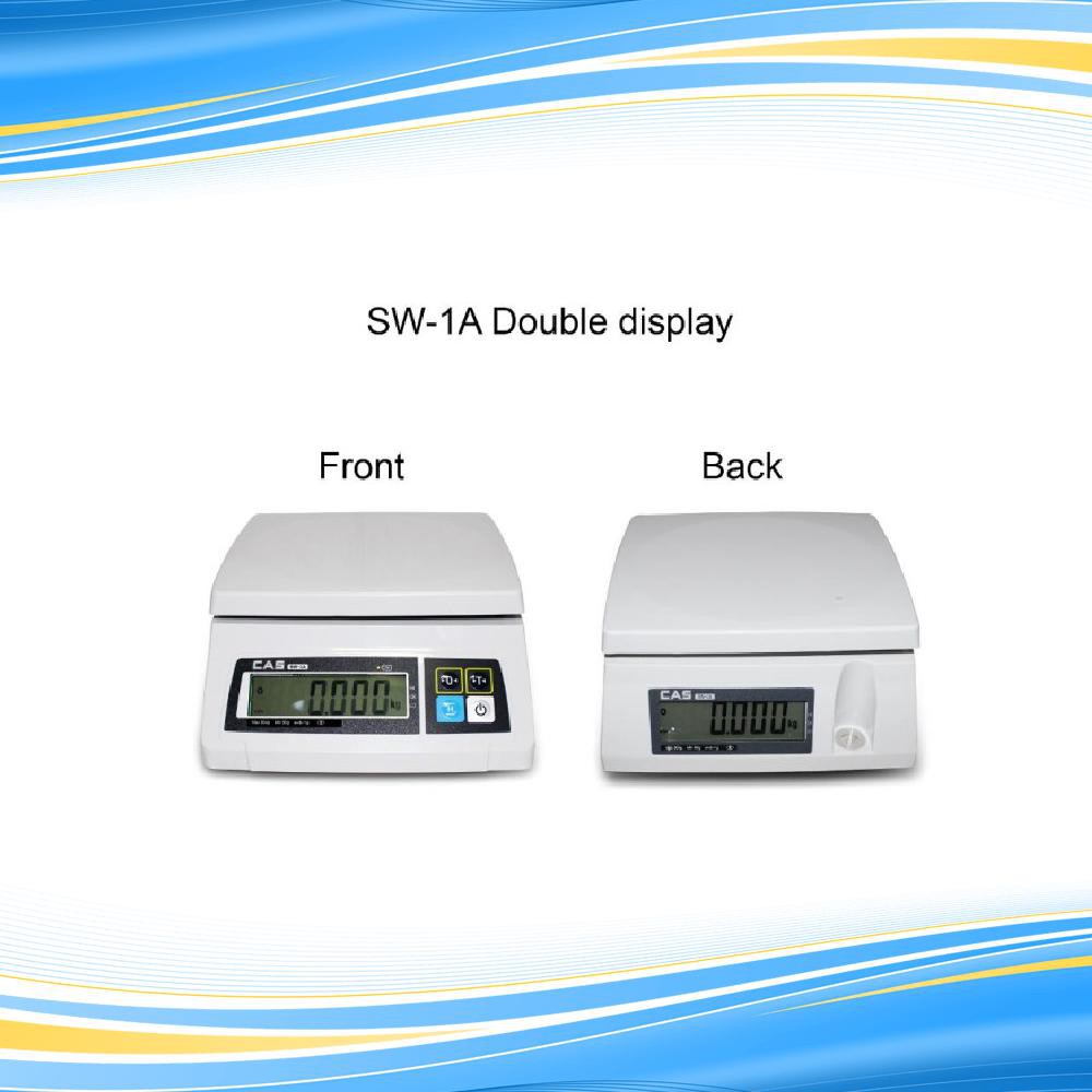 Jual TIMBANGAN DIGITAL CAS-SW 1A CAP 30 KG Double Display | Shopee Indonesia