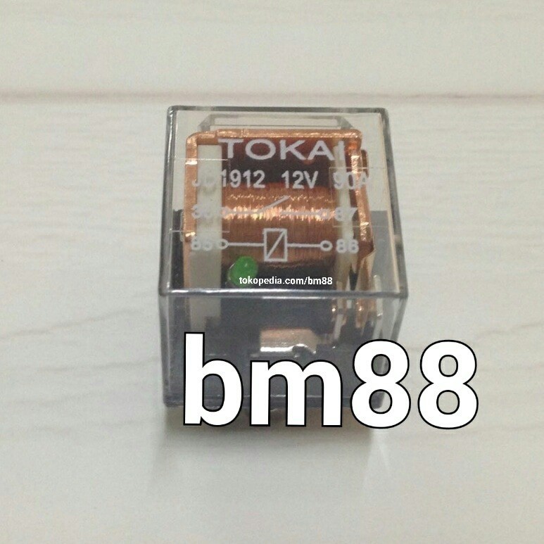 Jual Relay 4 Kaki 90A 24V Merk Tokai Transparan | Shopee Indonesia