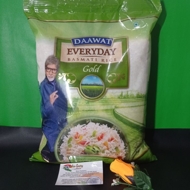 Jual DAAWAT EVERYDAY GOLD BASMATI RICE 5 KG | Shopee Indonesia