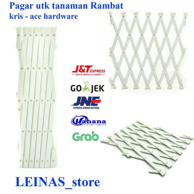 Jual Kris Garden Plastic Pagar Teralis Plastik Taman / Pagar Tanaman ...