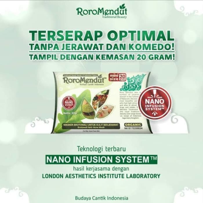 Jual Masker Brotowali Roro Mendut | Shopee Indonesia