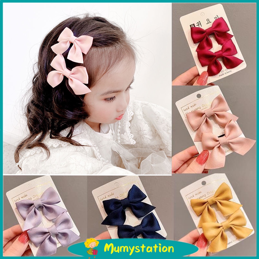 Jual Mumystation Jepit rambut anak perempuan model pita princess ...