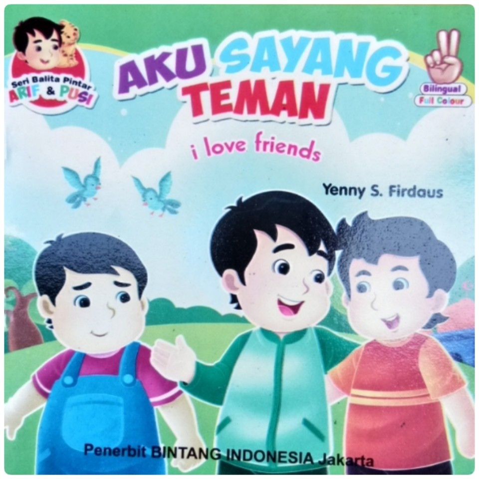 Jual Buku Cerita Anak Bergambar/Buku Cerita Aku Sayang Teman / Buku Seri Balita Pintar | Shopee ...