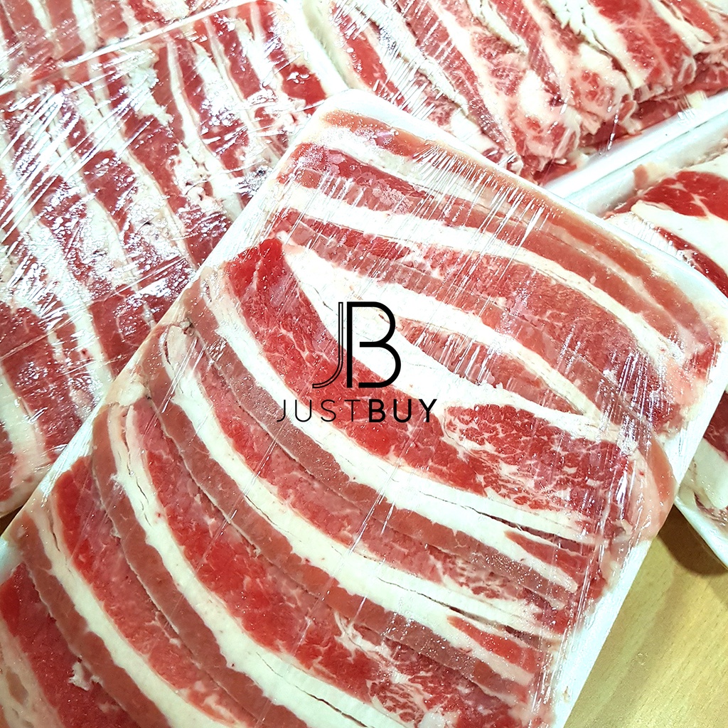 Jual USA Beef slice Short plate Hot Pot Slices bbq grill yakiniku ...