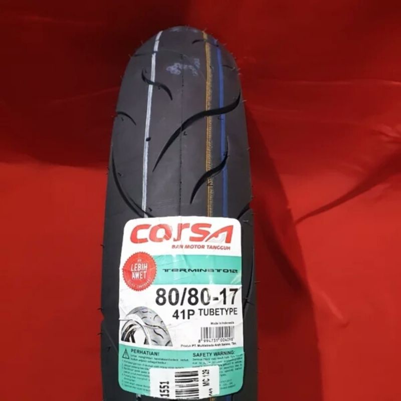 Jual Ban Corsa Terminator 80/80-17 tube tipe | Shopee Indonesia