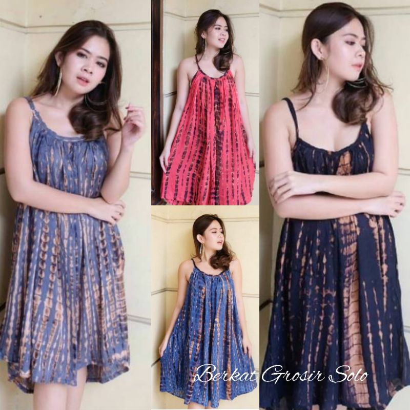 Jual Daster Bali Seksi Kerut Yukensi Kekinian Bahan Rayon Baju Tidur Wanita Busui Ibu Hamil ...