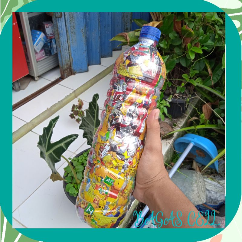 Jual ECOBRICK ECOBRIK EKOBRIK 1500 ML BOTOL BESAR AQUA BATA RAMAH ...