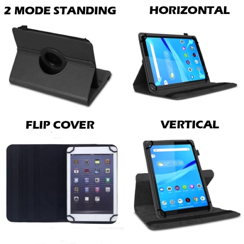 Jual Case Rotary Flip Leather Case Casing Cover Advan Tab Tablet ...