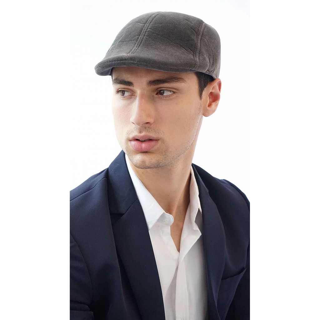 Jual Topi Fedora Hat PAINTER HAT GREY | Shopee Indonesia