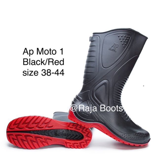 Jual Sepatu Boot Tinggi AP MOTO 1 | Shopee Indonesia