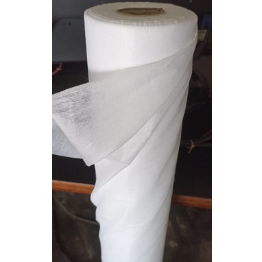 Jual PER METER Kain Kapas Tangerine Interlining Vislin / Viselin ...