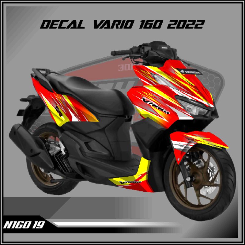 Jual DECAL FULL BODY VARIO 160 STICKER VARIO 160 19 | Shopee Indonesia