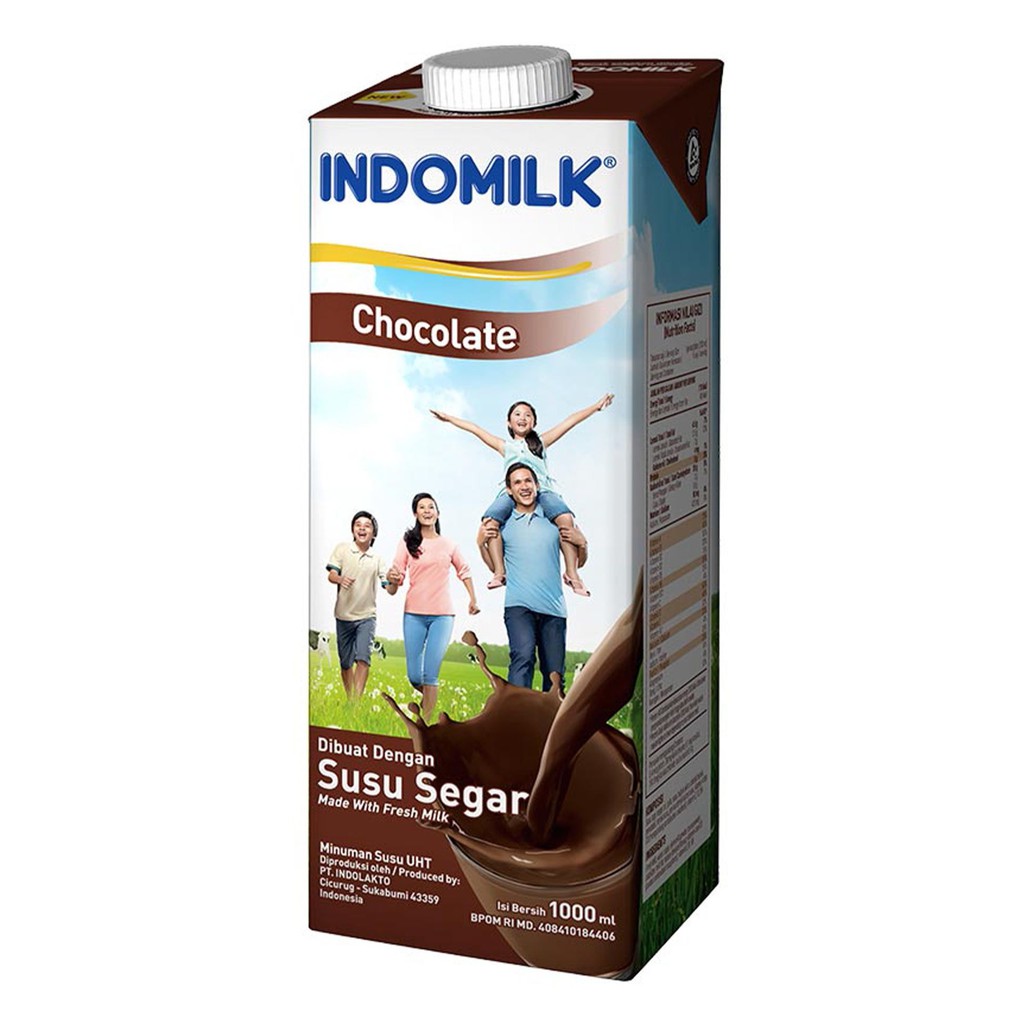 Jual Indomilk Chocolate 950 Ml Susu UHT | Shopee Indonesia