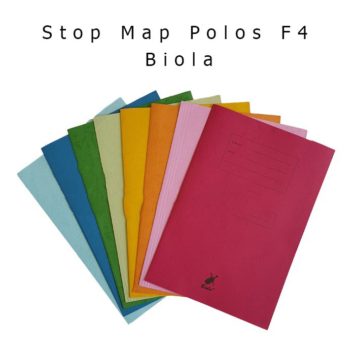 Jual (5 lembar) Map Kertas Biola / Stopmap Kertas Aneka Warna | Shopee ...