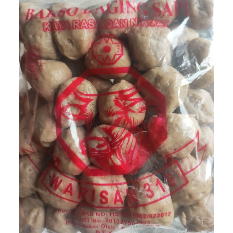 Jual Bakso kecil/unyil warisan isi 25s halal | Shopee Indonesia