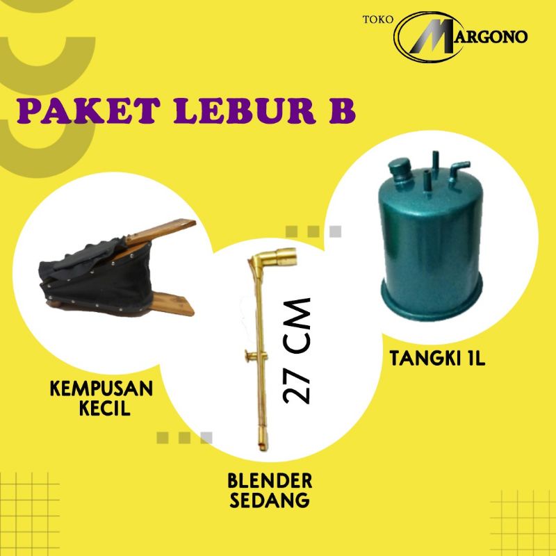 Jual PAKET LEBUR-B/PAKET LEBUR DASAR (Tanpa Selang) | Shopee Indonesia