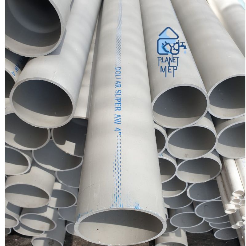 Jual Pipa PVC DOLLAR SUPER AW 4 inch Panjang 3,9 meter Murah | Shopee ...