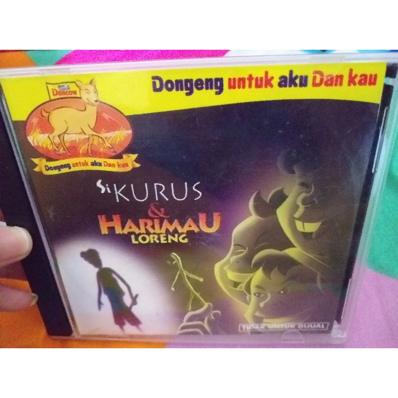 Jual VCD Original Dancow Seri 1 Si kurus Dan Harimau loreng | Shopee ...