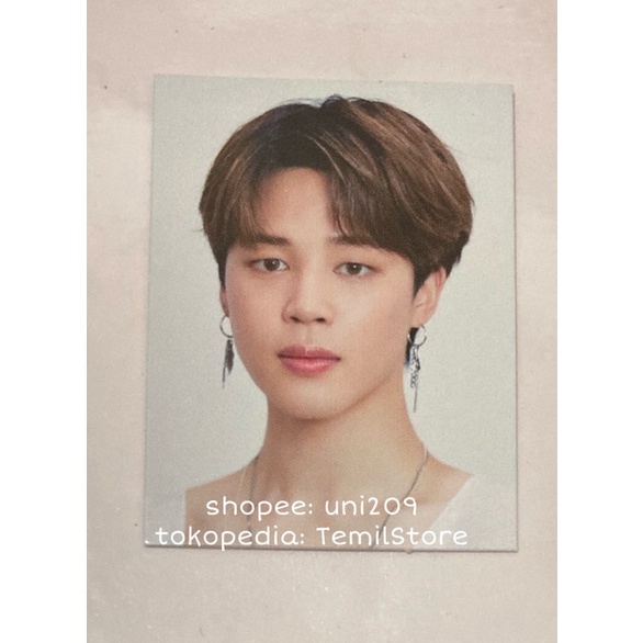 Jual Jimin ID Photo BTS Season Greeting 2020 (SG 2020) | Shopee Indonesia