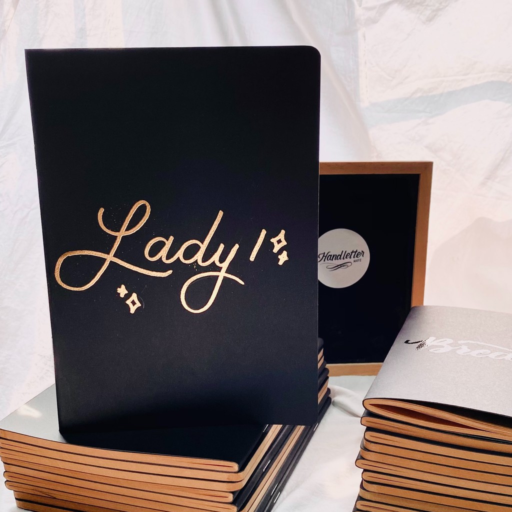 Jual Personalised A5 Black Notebook (Custom Handmade) | Shopee Indonesia