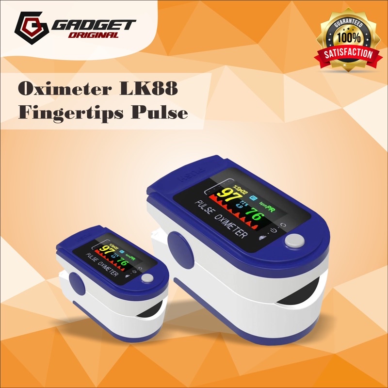 Jual Oximeter LK88 Fingertip Pulse Oxymeter Lk-88 Alat Ukur Kadar ...