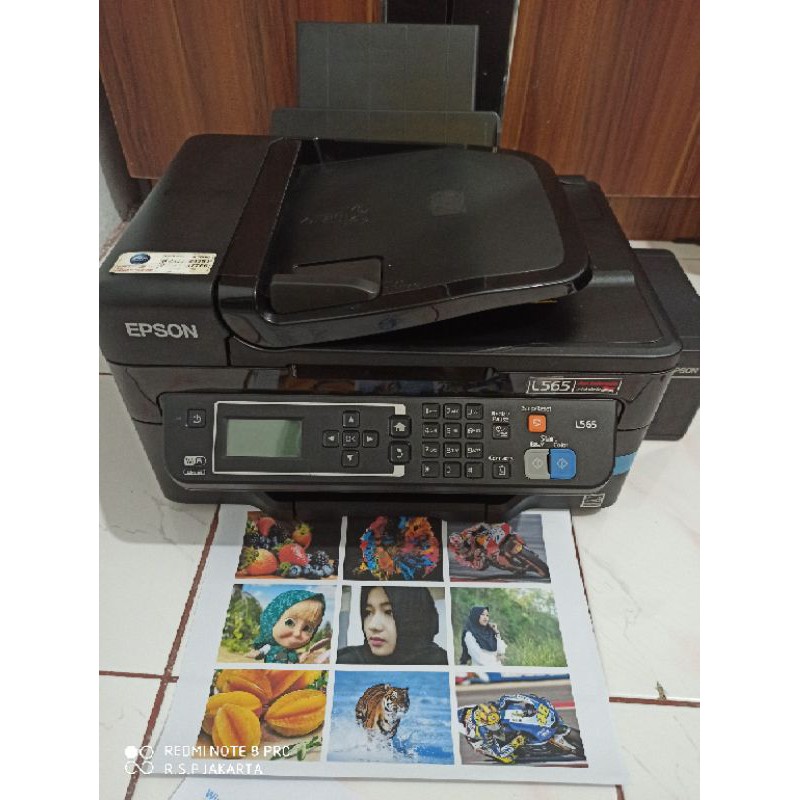 Jual PRINTER EPSON L565 WI-FI PRINT SCAN COPY & ADF | Shopee Indonesia