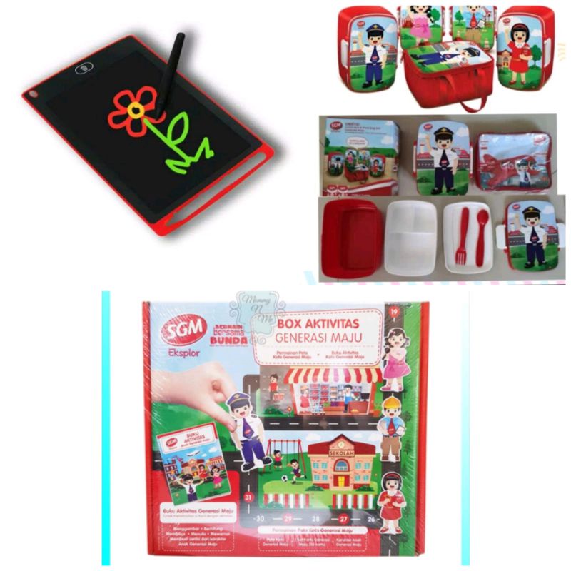 Jual tablet sgm/lunch box sgm/activity box sgm | Shopee Indonesia