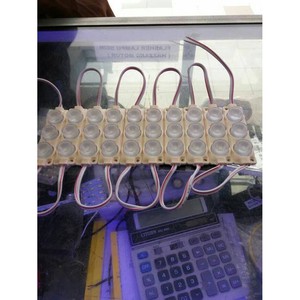 Jual Lampu LED Modul / LED Module Strip 3 Mata 12 Volt | Shopee Indonesia