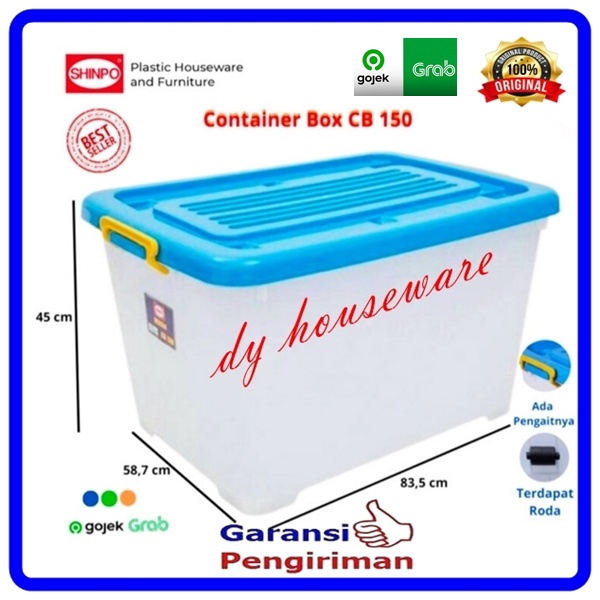 Jual Tempat Penyimpanan Box Container CB 150,130, 95, 82, 70, 60, 45 ...
