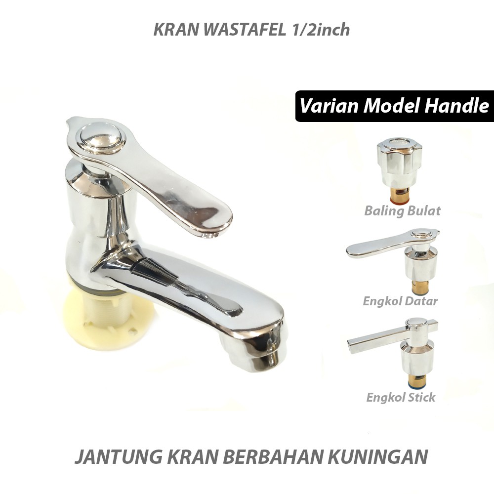 Jual Kran Wastafel Engkol - 1/2 Inch Keran Wastafel Minimalis | Shopee ...