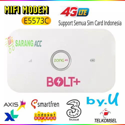 Jual PROMO HUAWEI E5573 MODEM MIFI 4G LTE UNLOCK VERSION ROUTER | Shopee Indonesia