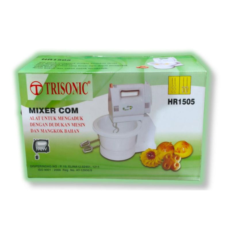 Jual STAND MIXER TRISONIC HR1505 / ALAT DAPUR | Shopee Indonesia