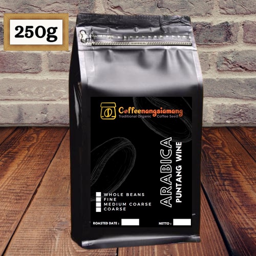 Jual KOPI ARABIKA PUNTANG WINE 250g PREMIUM - (Biji/Giling) | Shopee ...