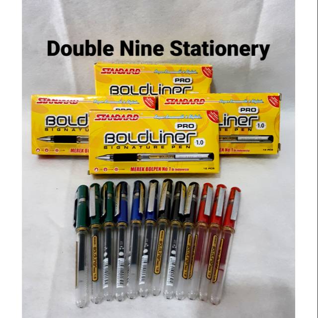 Jual Pena merk Standard BoldLiner pro 1.0 mm | Shopee Indonesia