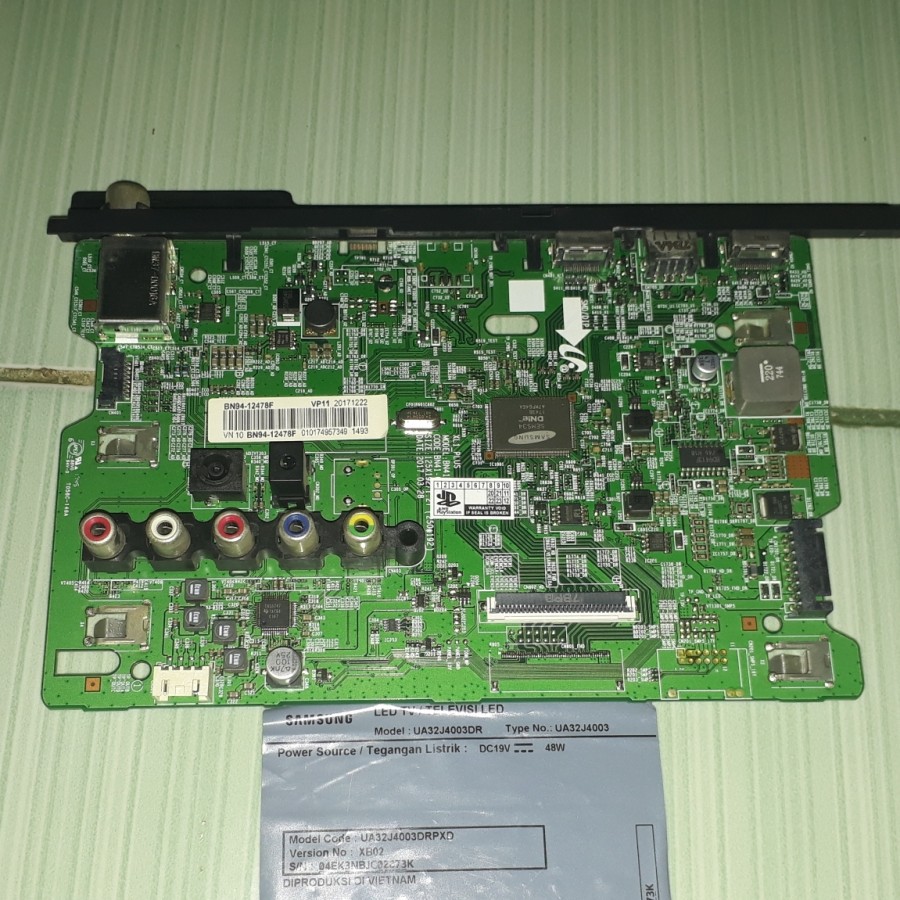 Jual Mainboard Motherboard MB Samsung UA32J4003 32J4003 Tuner Samping ...