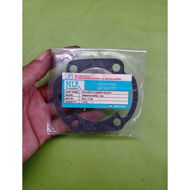 Jual paking packing gasket perpak blok bawah Yamaha RX100 rx100 rs100 RS100 LS3 ls3 | Shopee ...