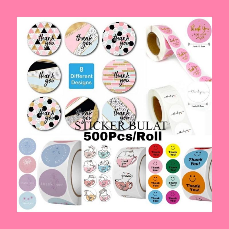 Jual Stiker Thankyou (Ready siap kirim) | Shopee Indonesia