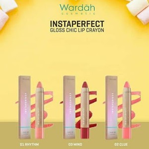 Jual WARDAH INSTAPERFECT GLOSS CHIC LIP CRAYON 2.7GR | Shopee Indonesia