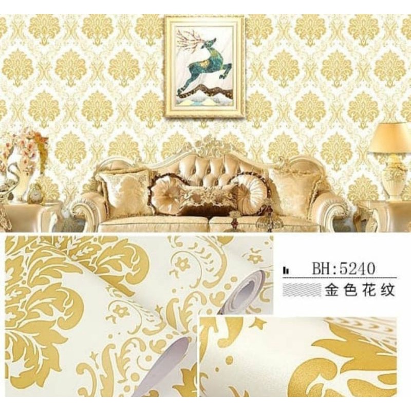 Jual Promo 1 Kg Muat 2 Roll Cod Best Seller 10m X 45cm Wallpaper