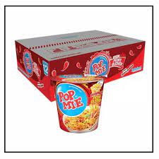 Jual POP MIE INSTANT REGULER GORENG PEDAS GLEDEK KEMASAN DUS ISI 12 PCS ...