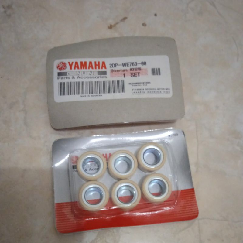 Jual 2DP - ROLLER SET NMAX 150 AEROX 155 13,8 gram | Shopee Indonesia