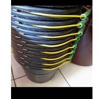 Jual Ember cor plastik hitam 30Liter/ember plastik / ember hitam ...