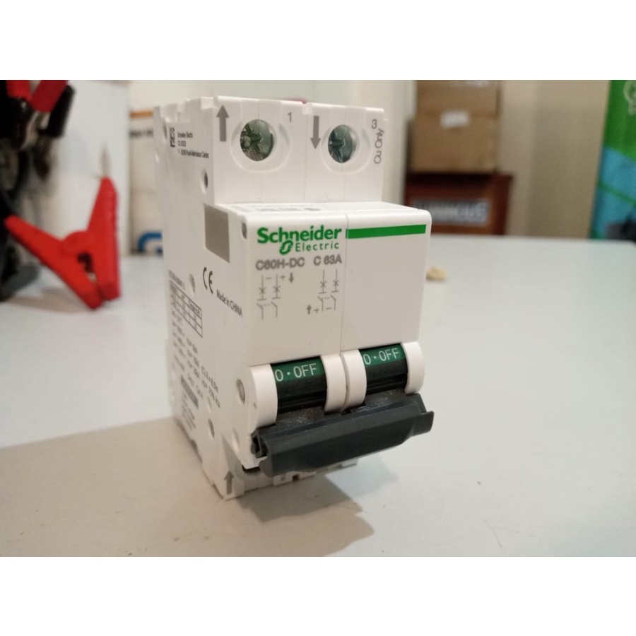 Jual MCB C60H DC 2P 2A 4A 6A 10A 16A 20A 25A 32A 40A 50A 63A Schneider ...