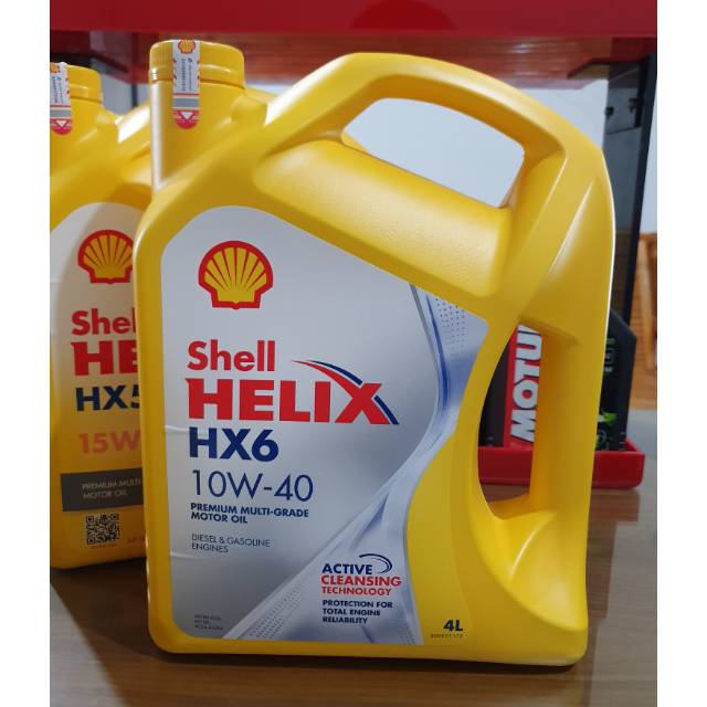 Jual SHELL HELIX HX6 - 4L | Shopee Indonesia