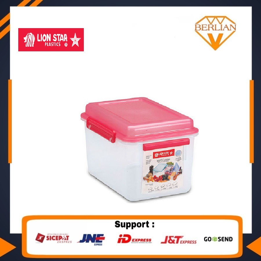 Jual LION STAR SC-10 Silvo Container 4 Litres box container 4 liter ...